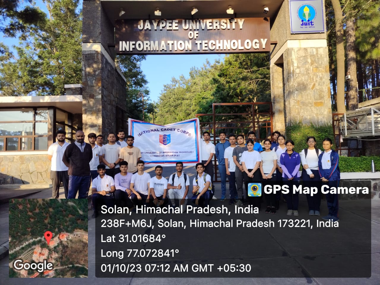 NCC Cadets of Jaypee University, Solan, Lead Cleanliness Drive ...