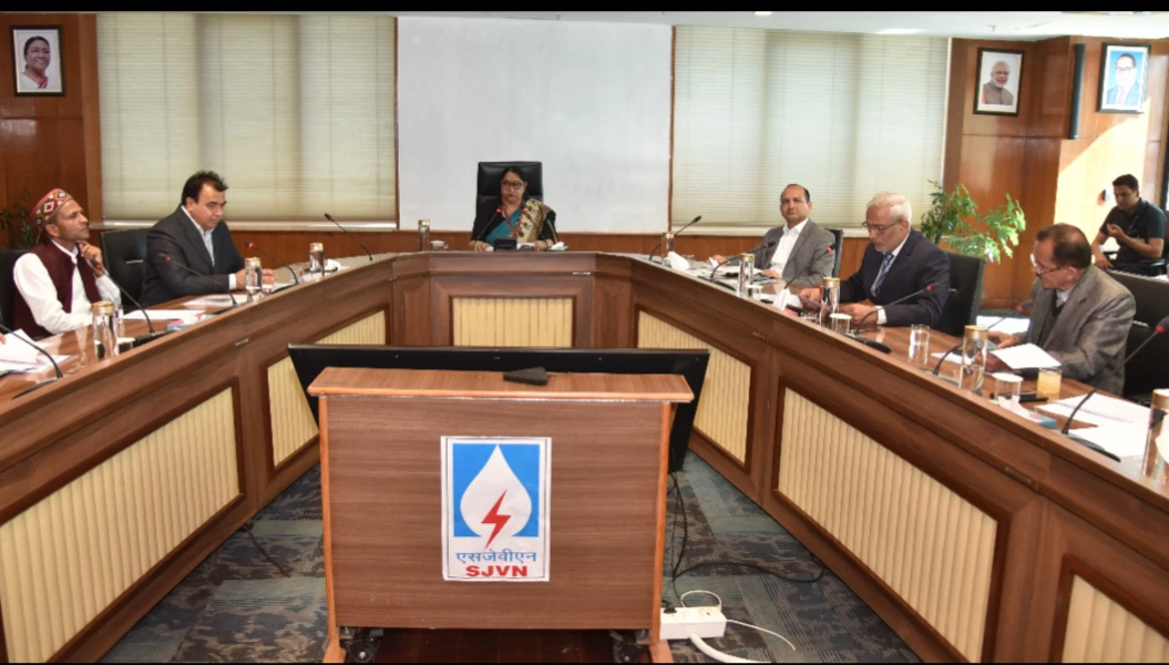 NCSK Vice Chairperson Anjna Panwar Visits SJVN Corporate Office, Shimla ...