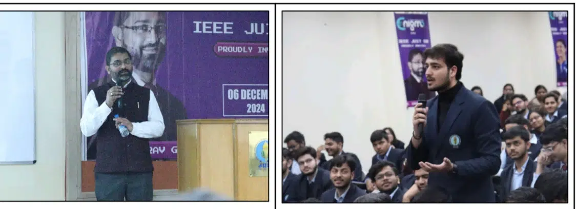 IEEE JUIT Hosts Enigma Event with Dr. Tanu Jain and Dr. Gaurav Gupta ...