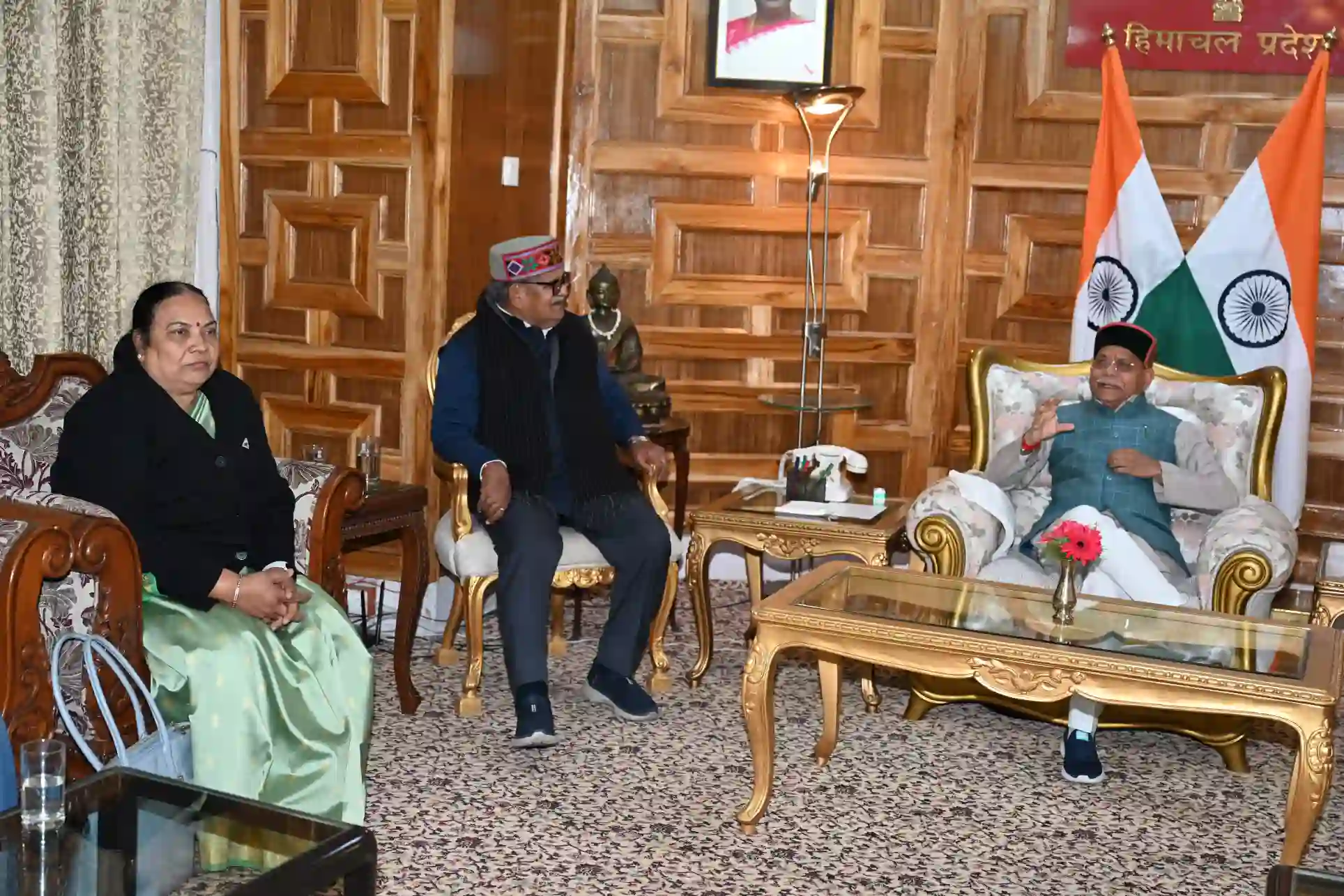Governor of Punjab meets Shiv Pratap Shukla - Himachal Tonite
