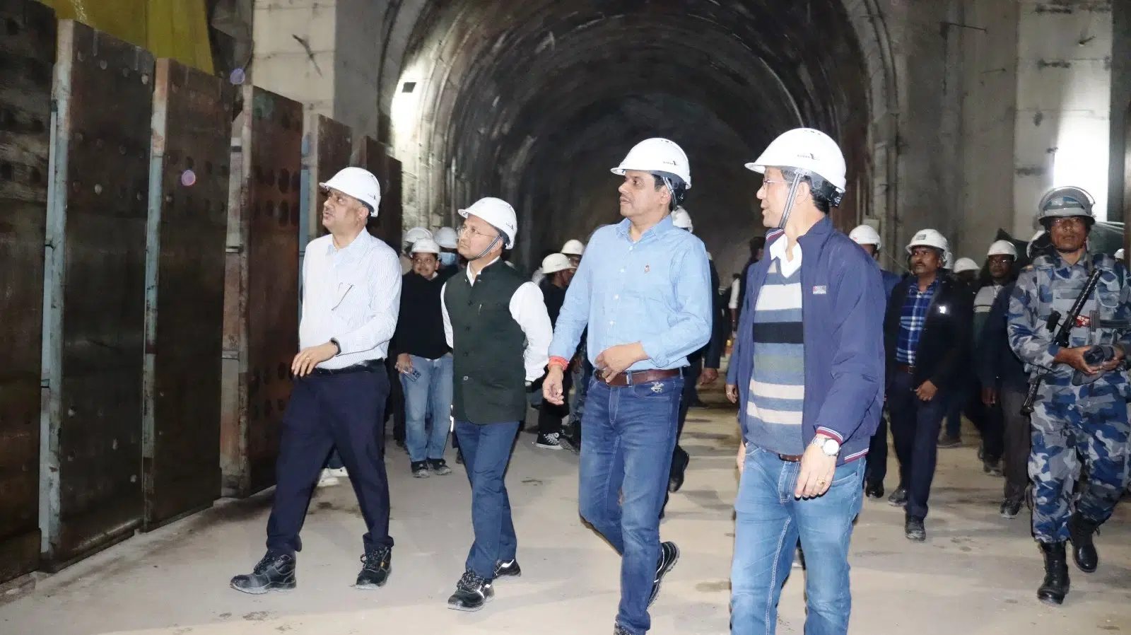 CMD SJVN Reviews Progress of Arun-3 Hydro Electric Project in Nepal ...